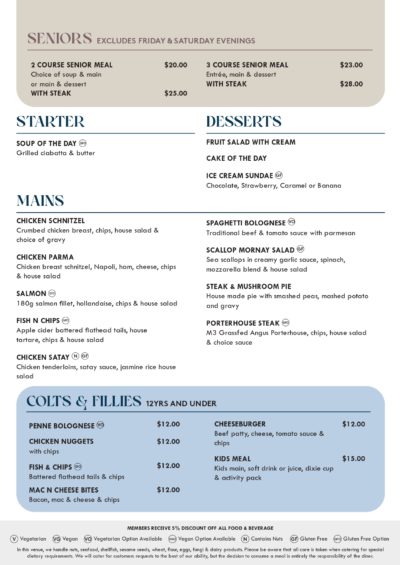 BISTRO – Trios Sports Club