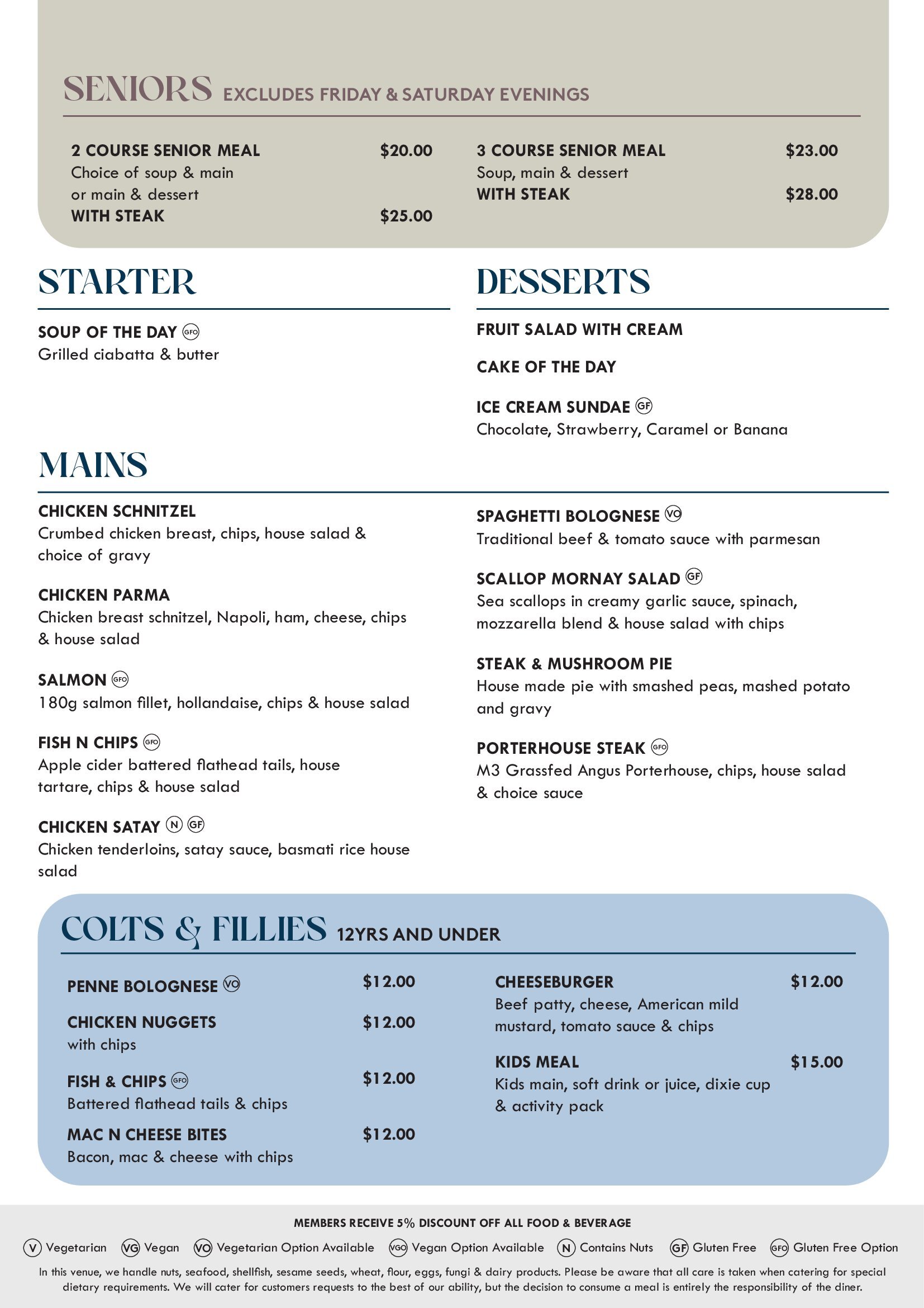 BISTRO – Trios Sports Club
