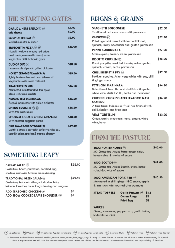 BISTRO – Trios Sports Club