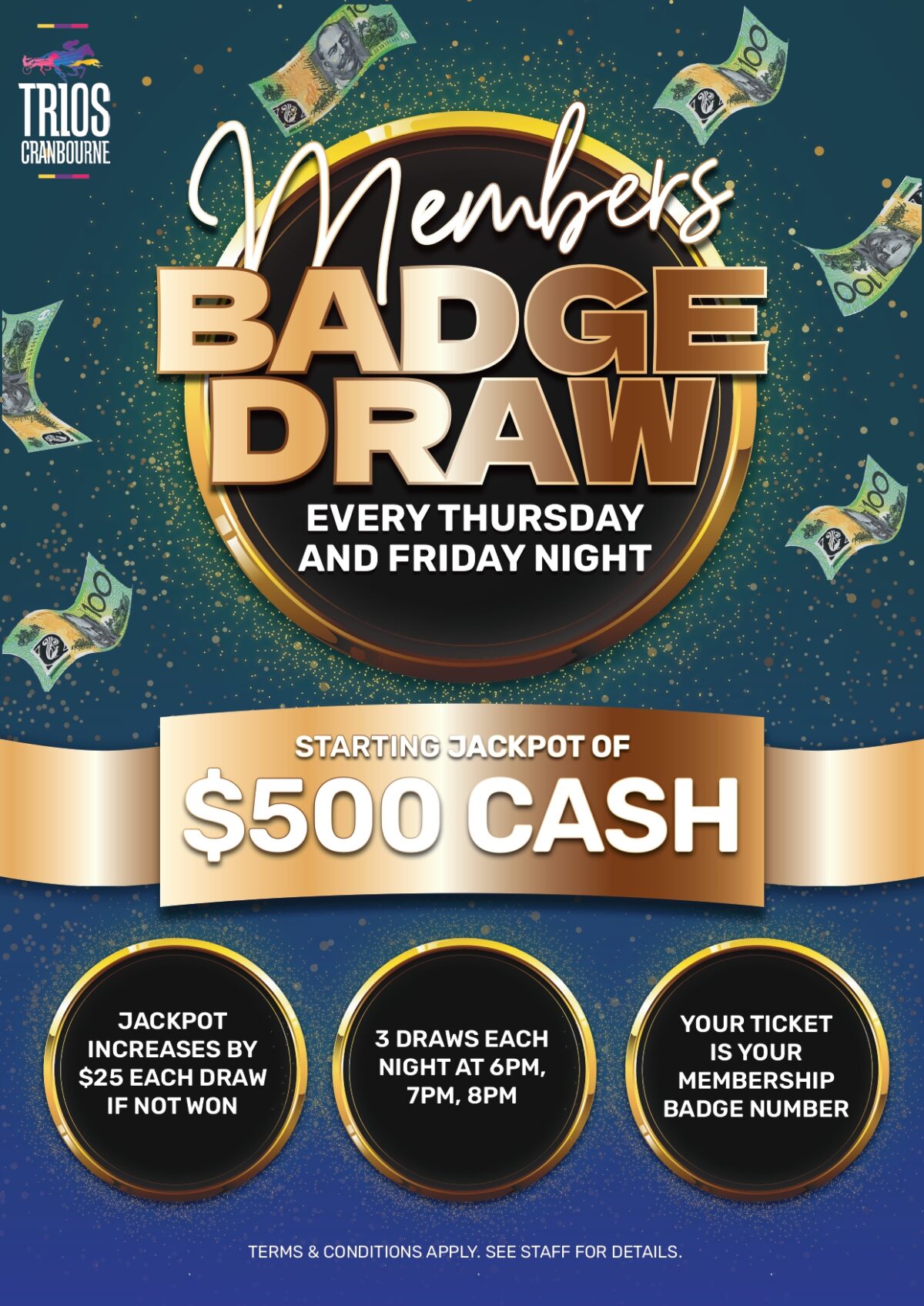 PROMOTIONS – Trios Sports Club