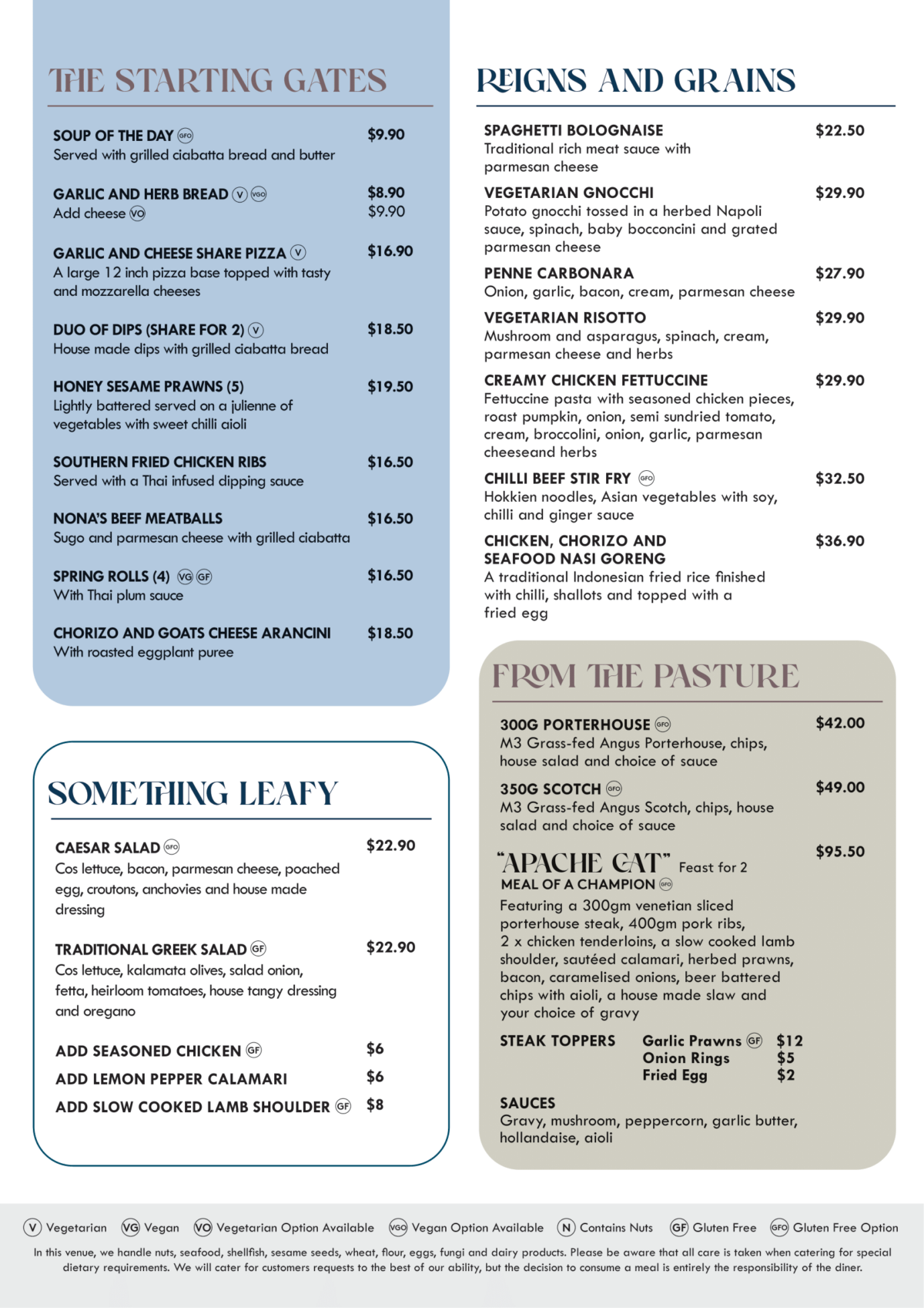 BISTRO – Trios Sports Club