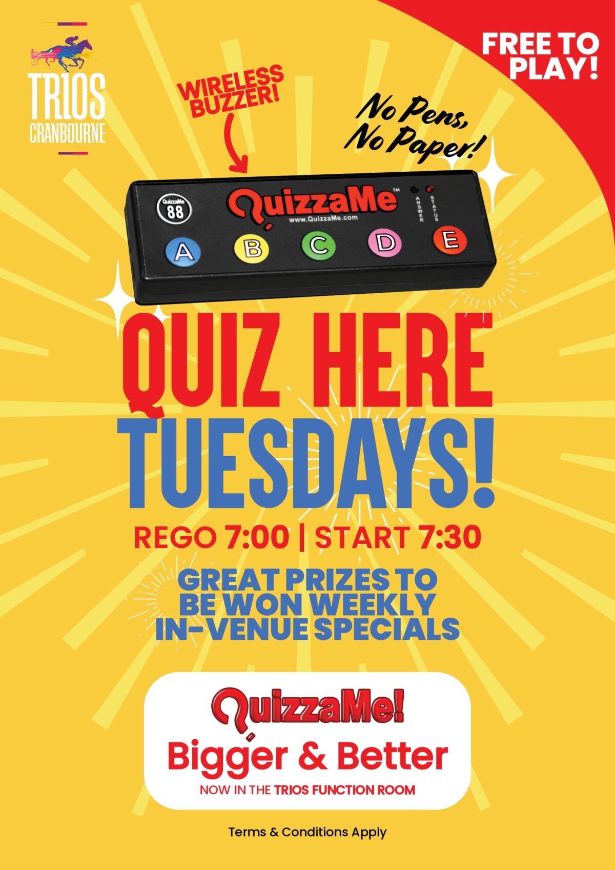 ENTERTAINMENT – Trios Sports Club