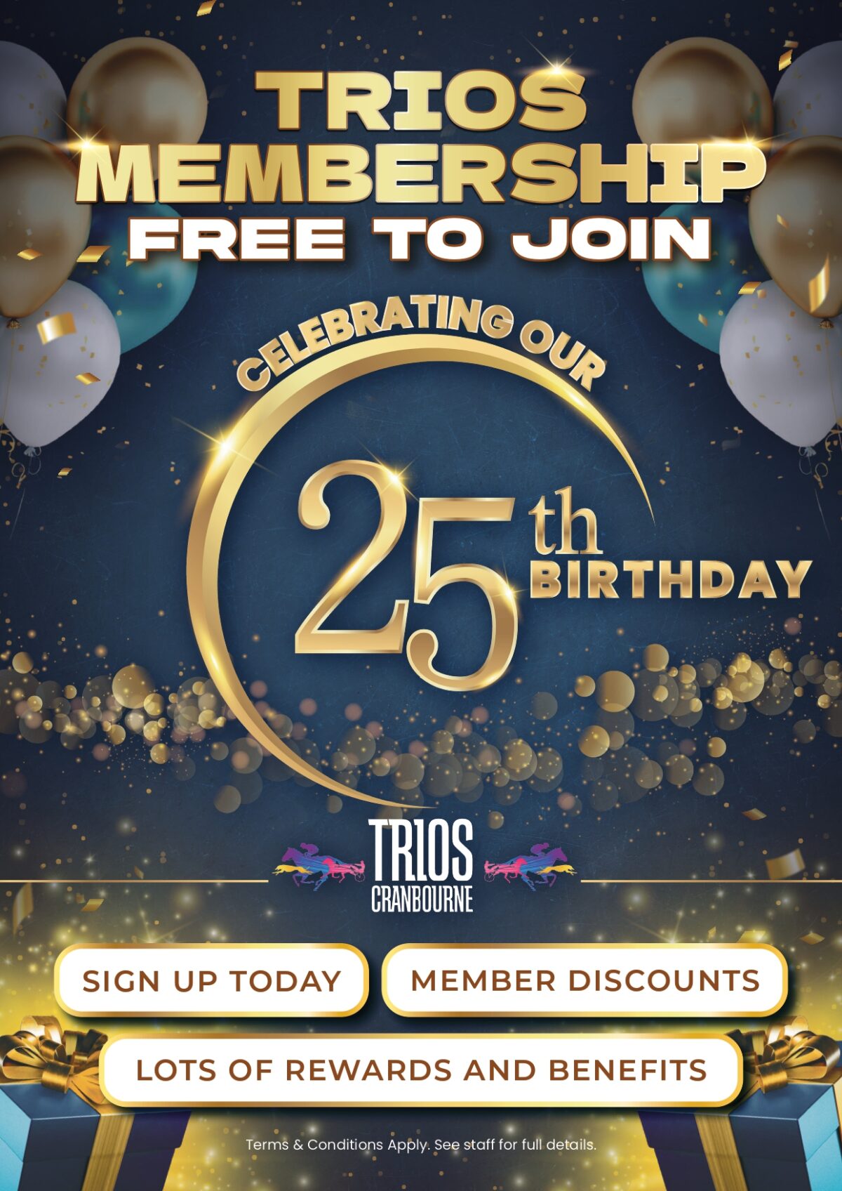 PROMOTIONS – Trios Sports Club